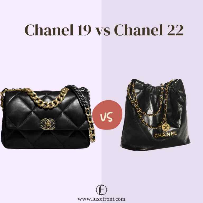 Chanel 19 vs Chanel 22 – Which Bag Is Better And Worth Investing In ...