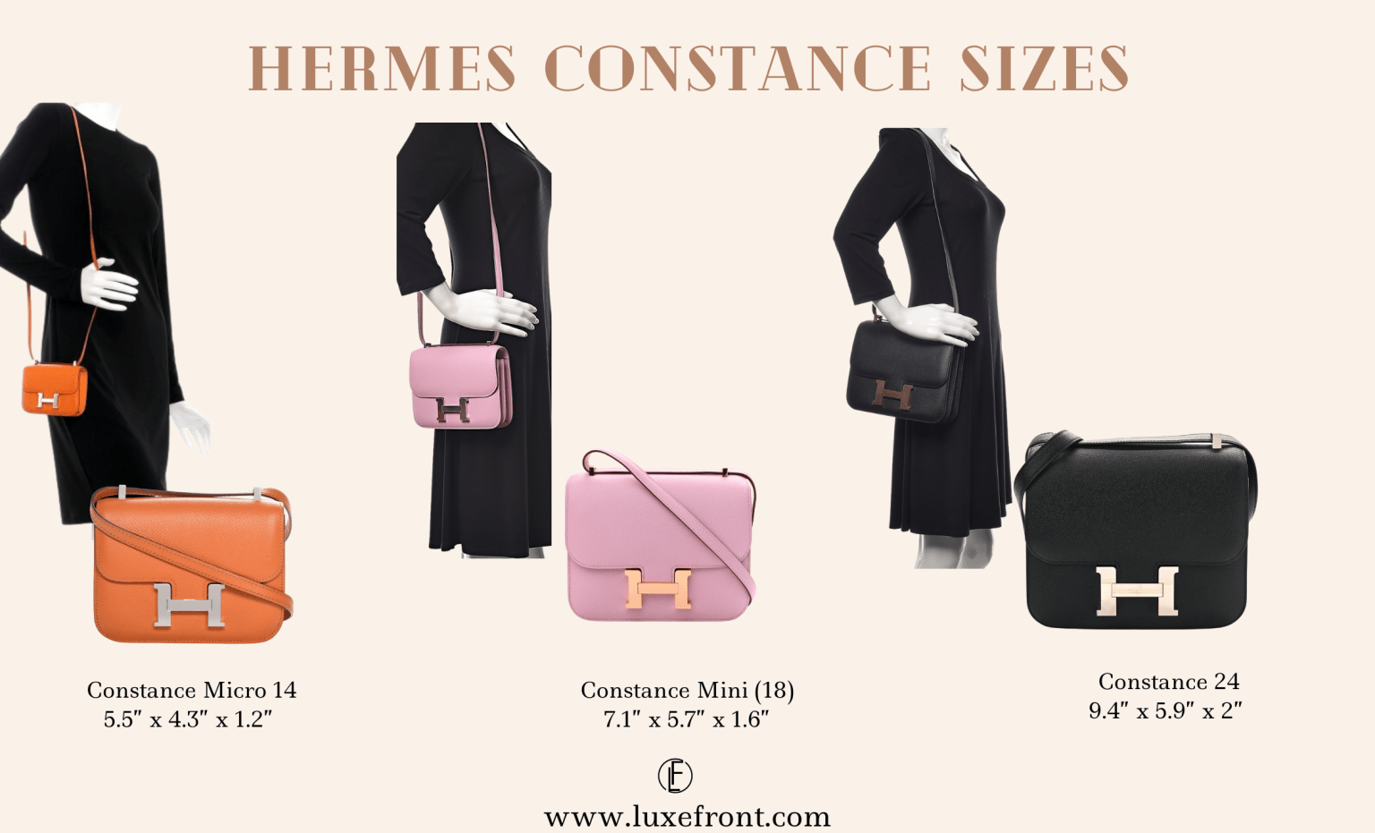 Hermès Constance Full Guide & Review: Prices, Sizes, Pros & Cons 2024 ...